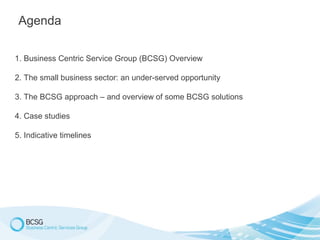BCSG Overview | PPT