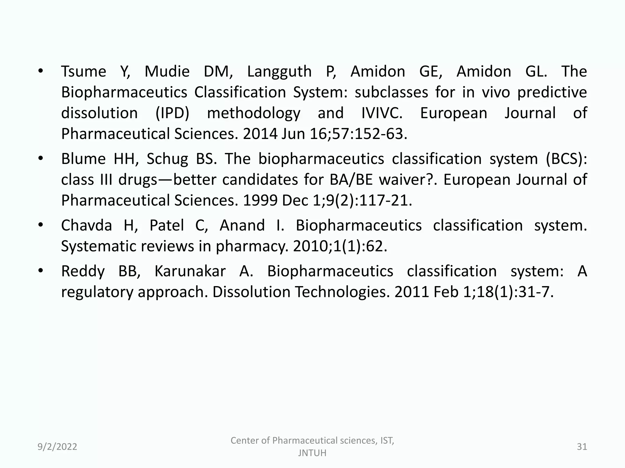 BCS Guideline for solubility and Dissolution.pptx