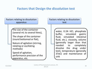 BCS Guideline for solubility and Dissolution.pptx