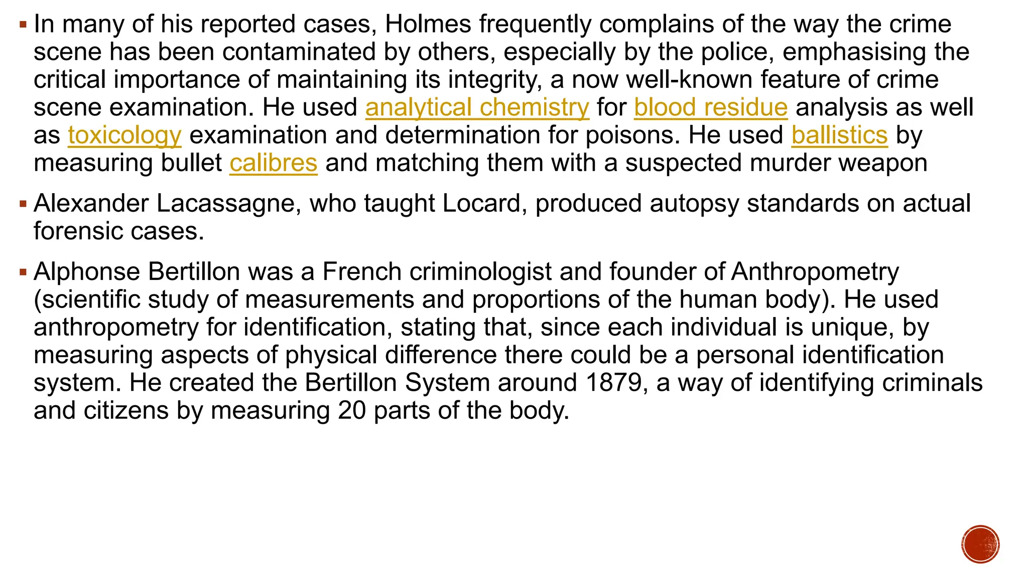 history and development of forensic science | PPTX history and development of forensic science | PPTX