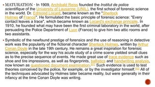 history and development of forensic science | PPTX