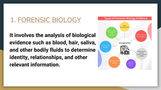 BRANCHES OF FORENSIC SCIENCE AND ETHICS IN FORENSIC SCIENCE | PPTX
