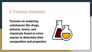 BRANCHES OF FORENSIC SCIENCE AND ETHICS IN FORENSIC SCIENCE | PPTX