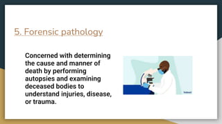 BRANCHES OF FORENSIC SCIENCE AND ETHICS IN FORENSIC SCIENCE | PPTX