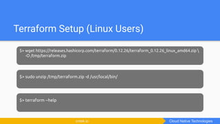 Introduction to Terraform and Google Cloud Platform | PDF