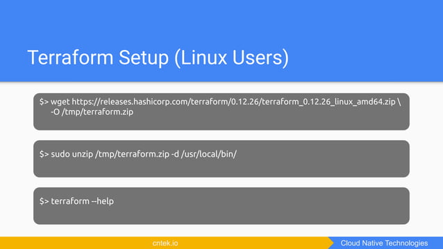 Introduction to Terraform and Google Cloud Platform | PDF | Cloud ...