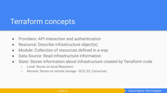 Introduction to Terraform and Google Cloud Platform | PDF | Cloud Computing | Internet
