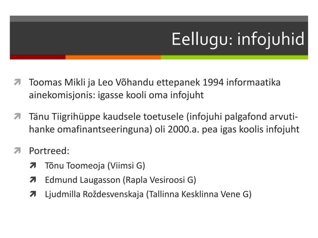 Kuidas saada kooli haridustehnoloogi? | PPTX