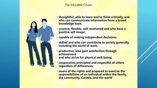 Bc’s new curriculum | PPTX