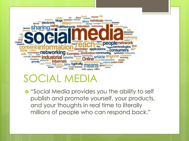 BUSINESS COMMUNICATION THROUGH SOCIAL MEDIA | PPTX