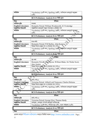 Bcs preliminary analysis 90 days study plan [www.onlinebcs.com] | PDF