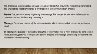 Business communication skills of mba students | PPT