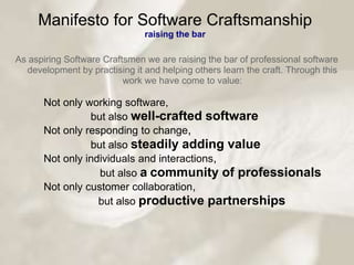 Software Craftsmanship | PPTX