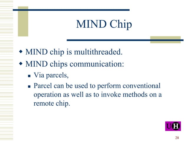 Massively Parallel Architectures Ppt