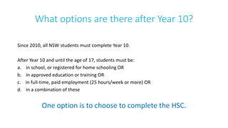 BCS SVC 2021-22 subject selection slide show | PPTX