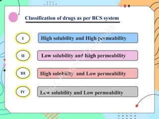 INTRODUCTION TO BIOPHARMACEUTICS CLASSIFICATION SYSTEM | PDF
