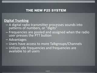 BCoFD Radio Overview | PPT