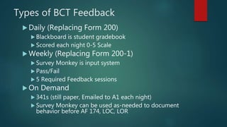 Bct Documentation | PPT