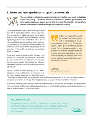 BC Tech 2020 BC Budget Submission | PDF