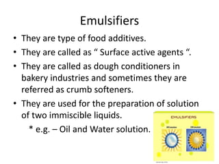 Emulsifiers Utilized in Bakery Industry | PPT