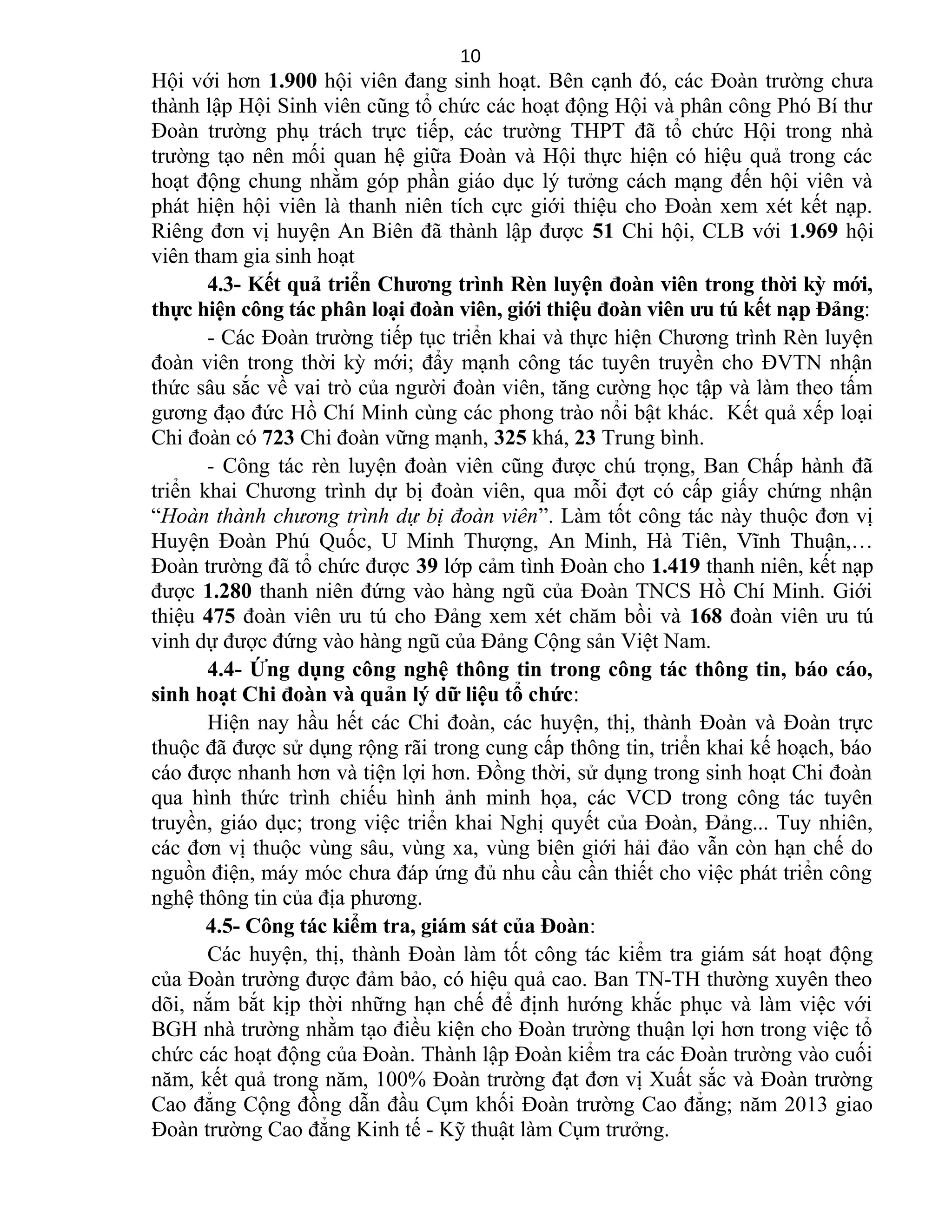 Bctk ct doan nam hoc | PDF