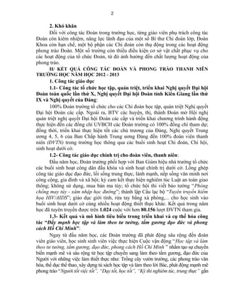 Bctk ct doan nam hoc | PDF