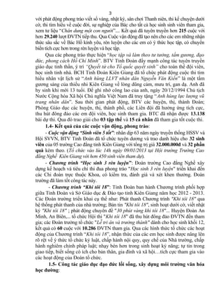 Bctk ct doan nam hoc | PDF