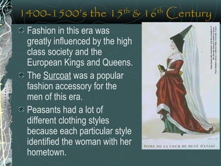 B c _to_1890_fashion_history | PPT