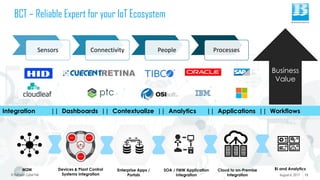 BCT-PTC Digital Webinar - IoT and Asset Analytics | PDF