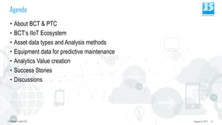 BCT-PTC Digital Webinar - IoT and Asset Analytics | PDF