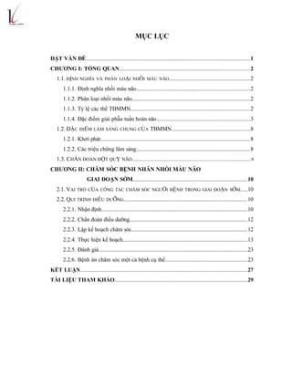 BCTT_ Chăm sóc bệnh nhân nhồi máu não giai đoạn sớm | DOCX
