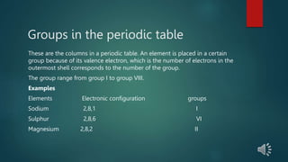 THE PERIODIC TABLE | PPTX