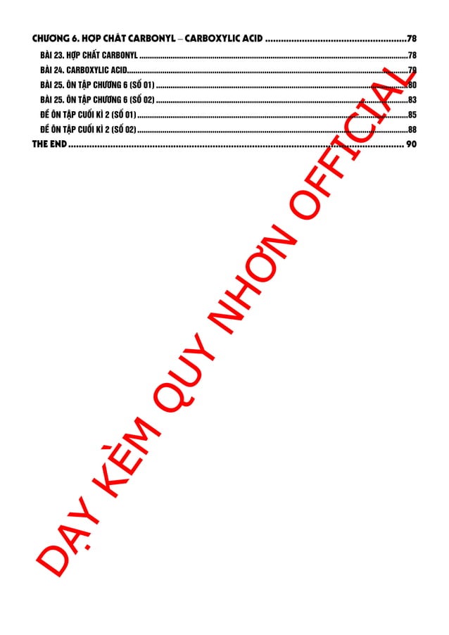 BỘ CÂU HỎI ÔN TẬP KIỂM TRA VÀ ĐÁNH GIÁ MÔN HÓA HỌC 11 (KẾT NỐI TRI THỨC) - TÀI LIỆU DẠY THÊM ...