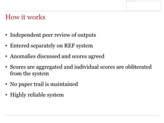 What makes a REF paper REF-able? | PPTX