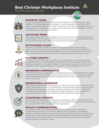 Bcwi's the flourishing model | PDF