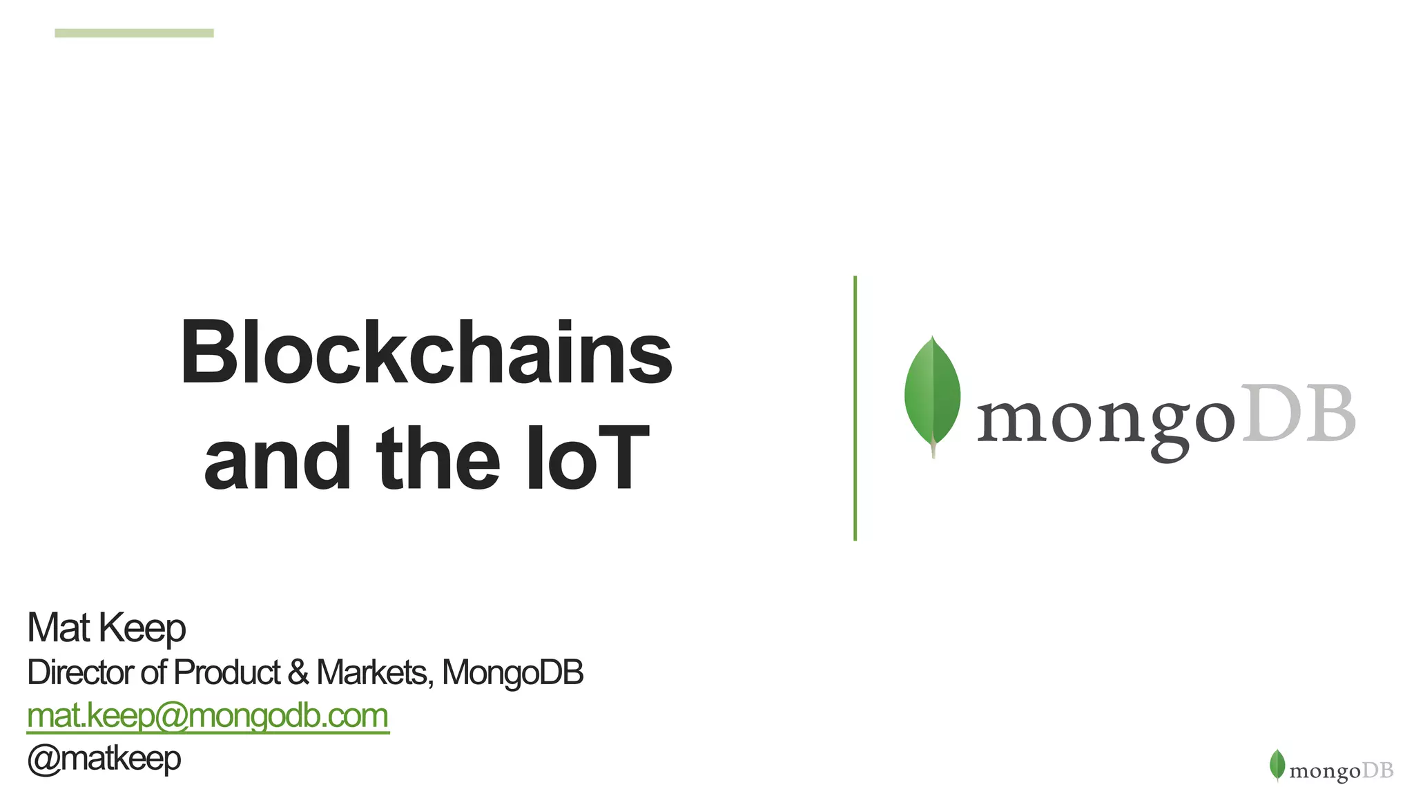 Blockchain & the IoT | PDF