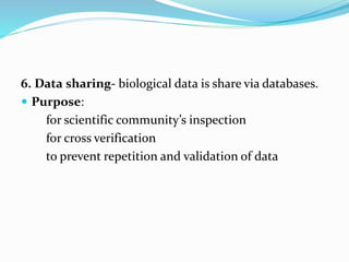 Biological Database | PPTX