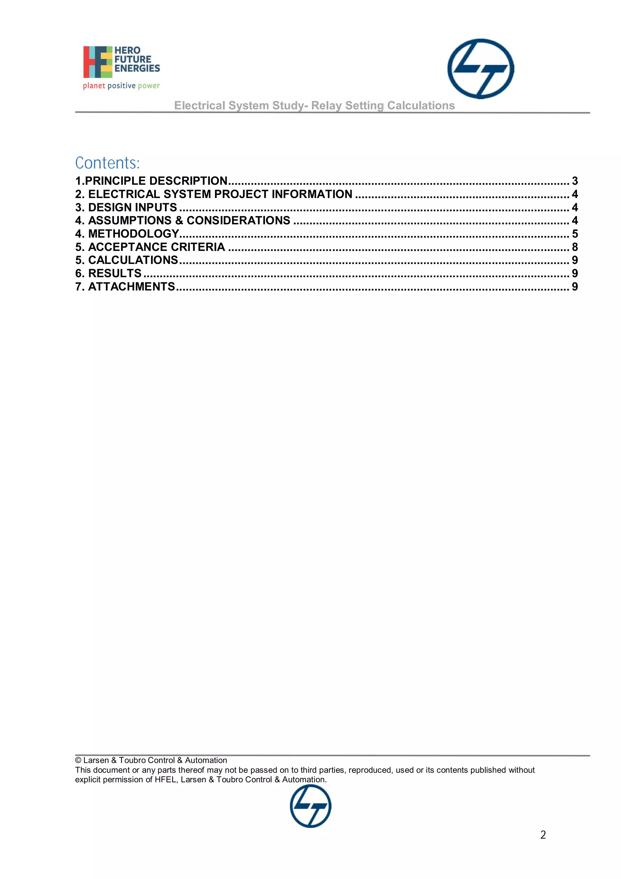 Relay Setting Calculation For REF615/ REJ601 | PDF