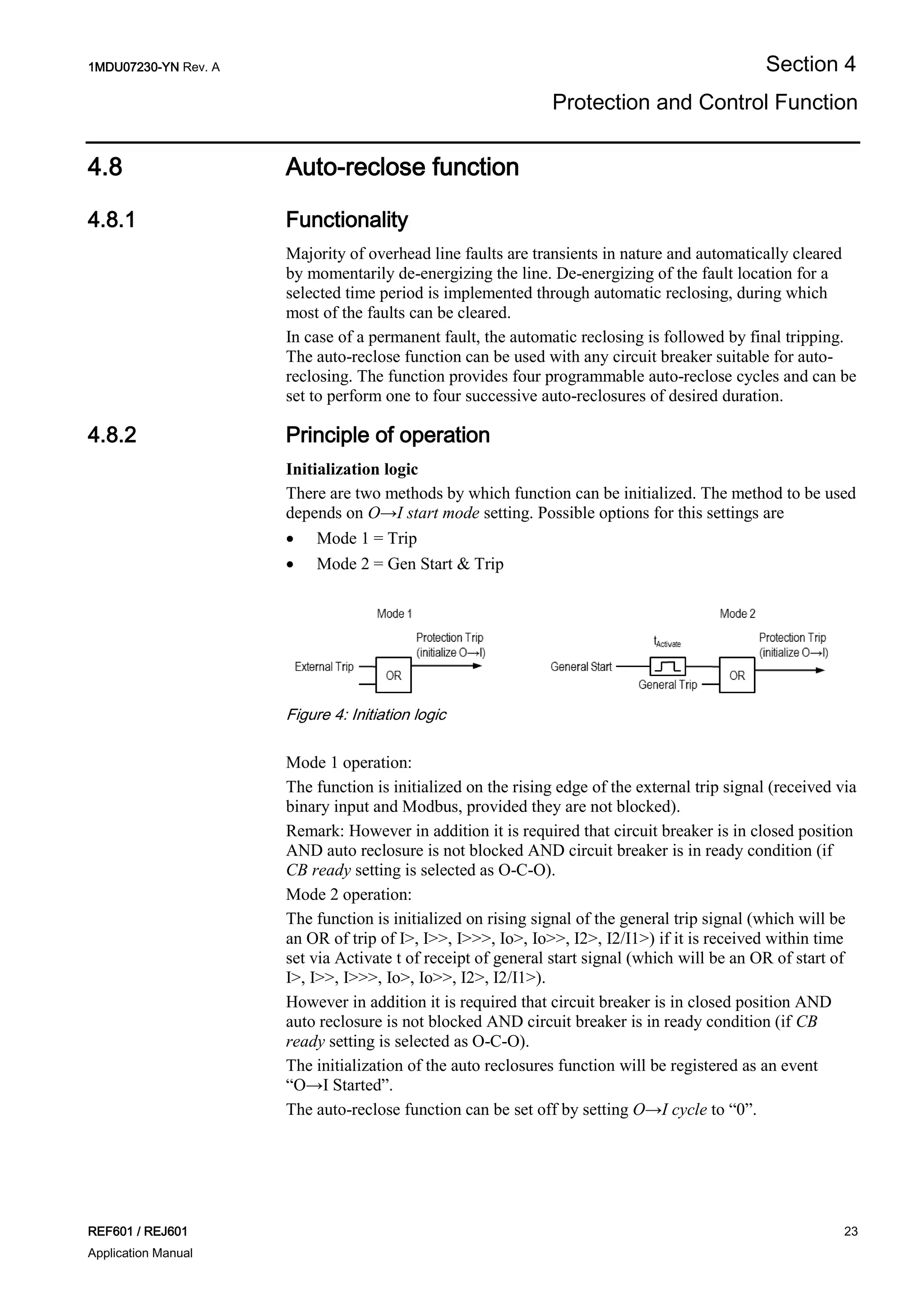 Relay Setting Calculation For REF615/ REJ601 | PDF