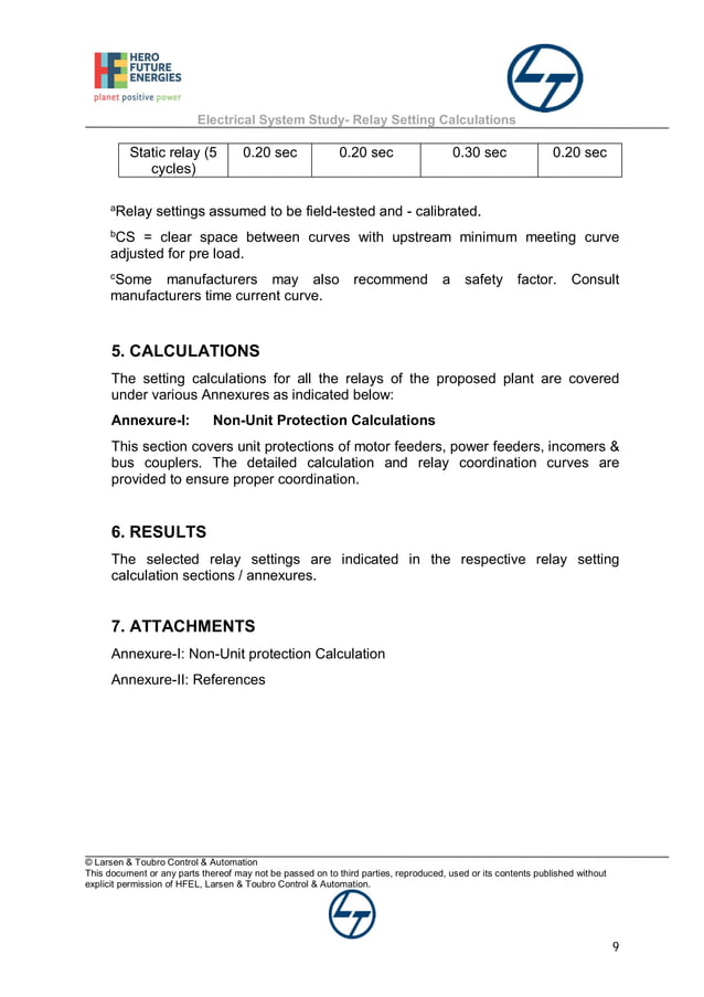 Relay Setting Calculation For REF615/ REJ601 | PDF | Technology & Computing