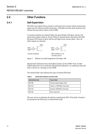 Relay Setting Calculation For REF615/ REJ601 | PDF