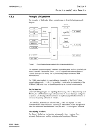 Relay Setting Calculation For REF615/ REJ601 | PDF
