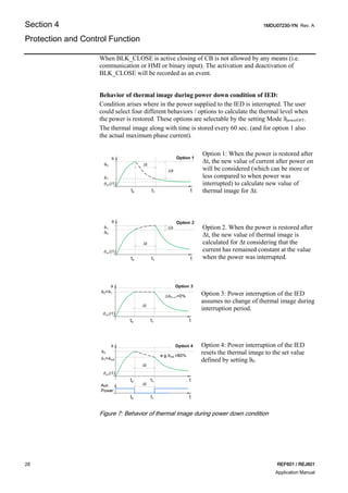 Relay Setting Calculation For REF615/ REJ601 | PDF