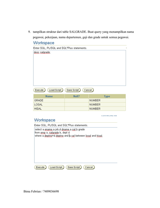 Laporan Praktikum Basis Data | PDF