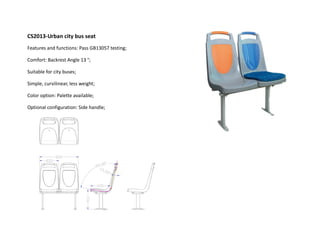 Bus seat | PDF