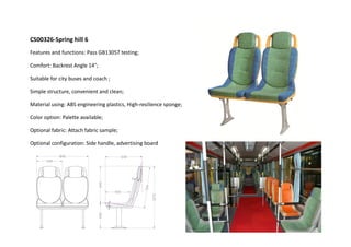 Bus seat | PDF