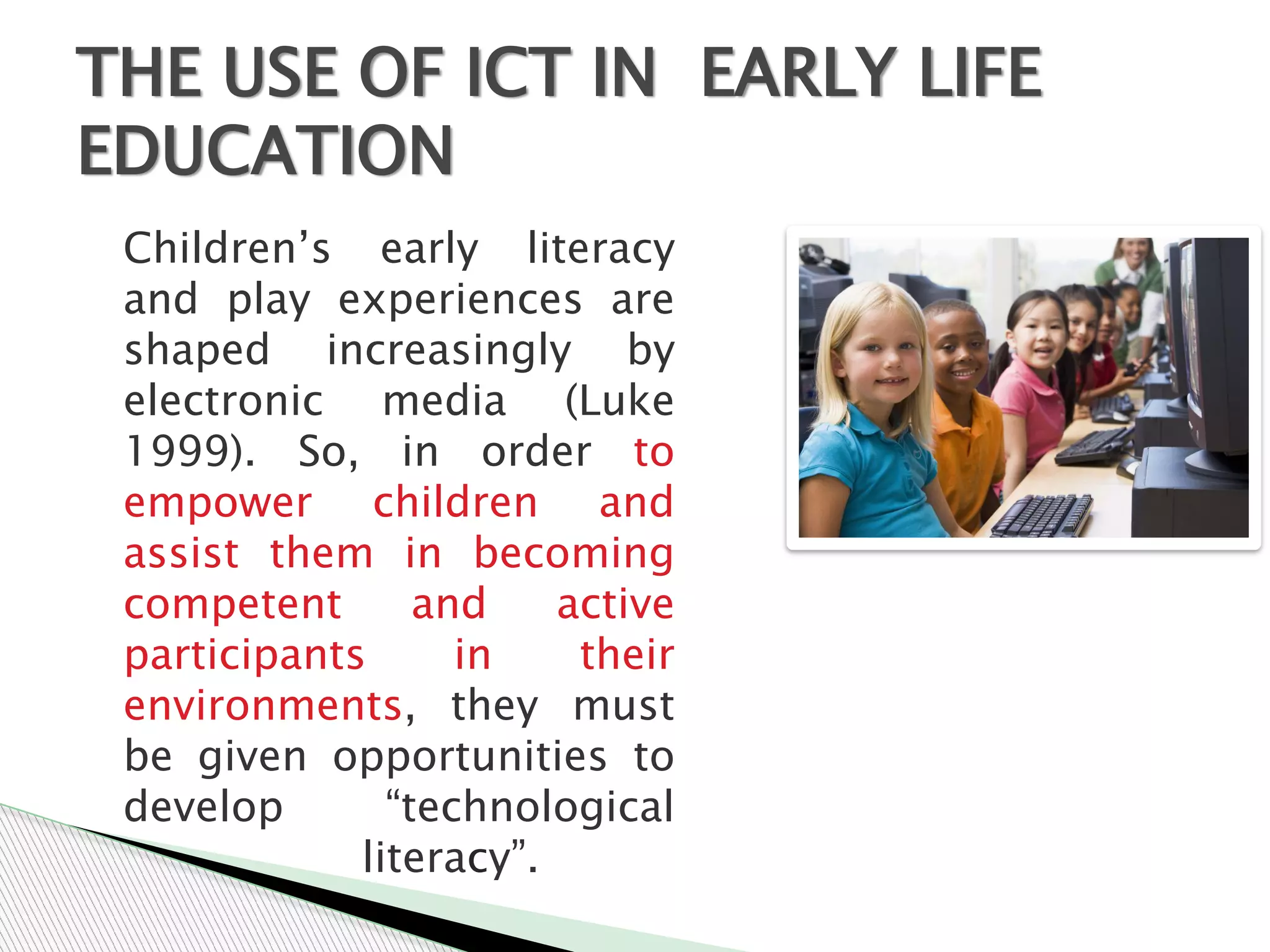 ICT IN EDUCATION PRESENTATION | PDF