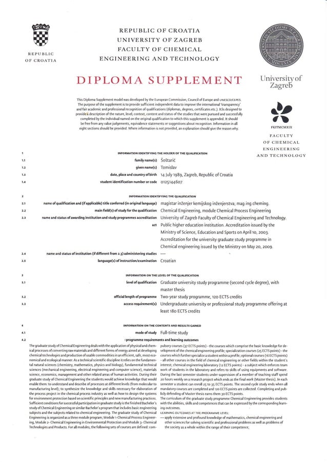 Diploma Supplement_2 | PDF | Professional School | Postgraduate Education