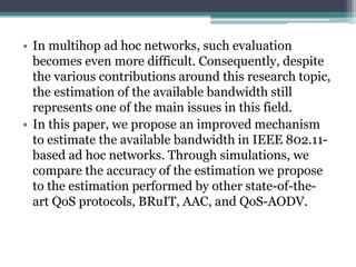 band width ppt | PPT