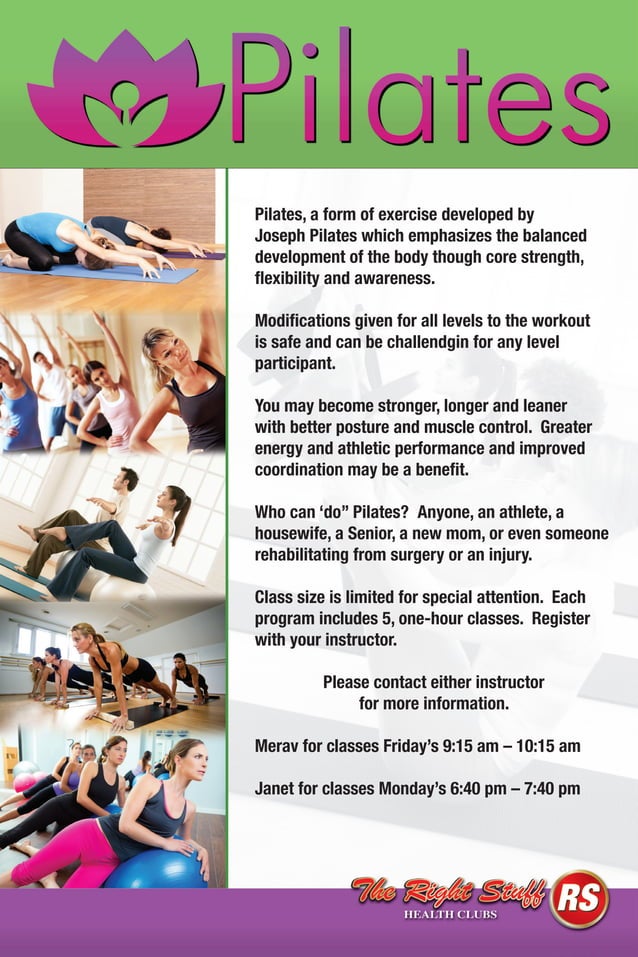 135262 Pilates Poster | PDF